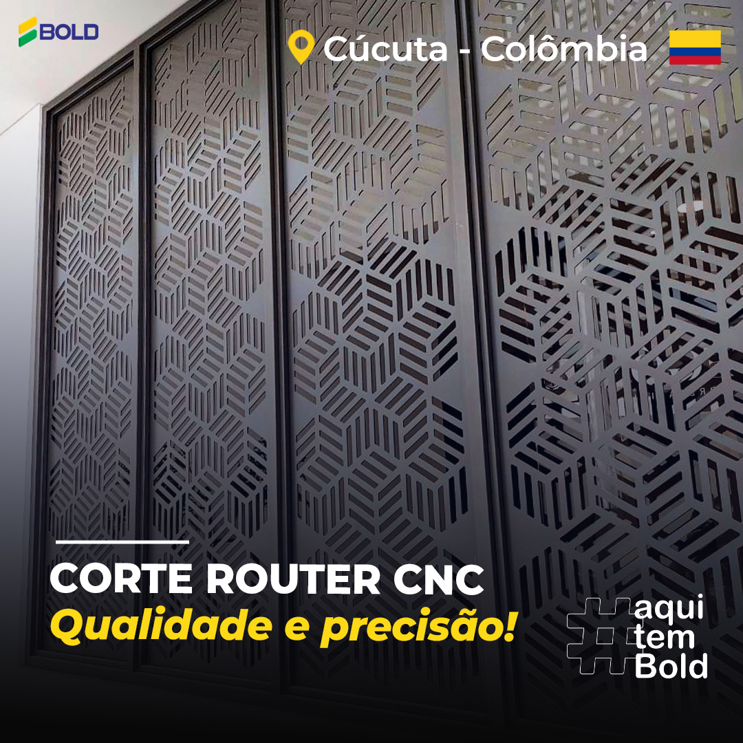 Corte Router CNC, Qualidade e precisão! - Bold
