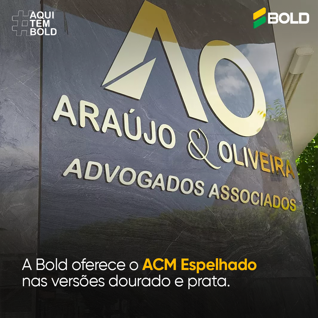 ACM ESPELHADO em fachadas! 🤩 - Bold